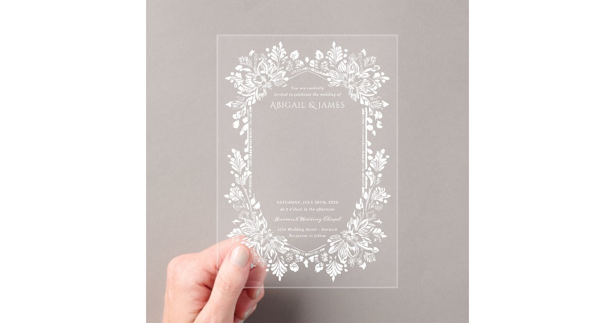 Norwich Wedding Invitation | Zazzle