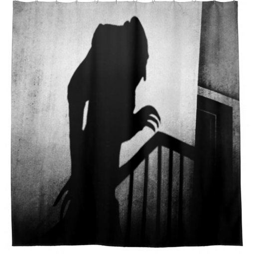 Nosferatu Shadow Shower Curtain | Zazzle