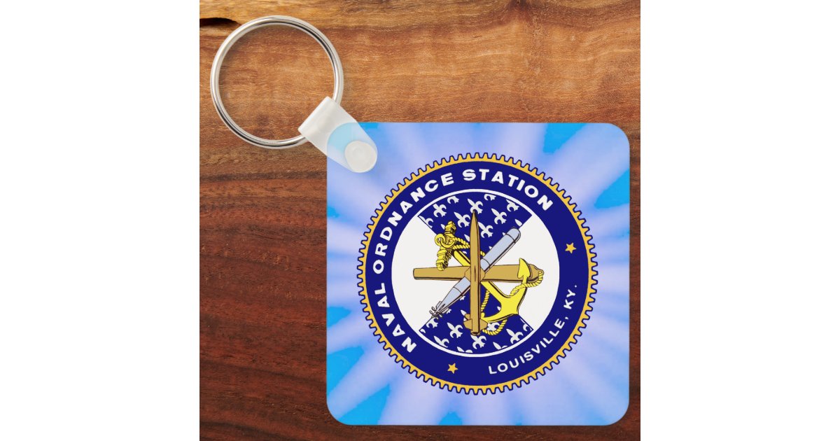 NOSL Logo/Battleship Keychain | Zazzle