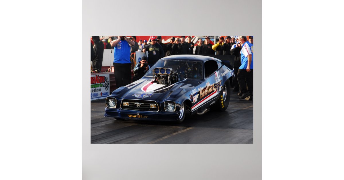 Nostalgia Funny Car Poster | Zazzle