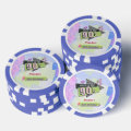 Nostalgic Back to the 90s Retro Birthday Party Poker Chips | Zazzle