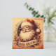 Nostalgic Retro 70s Santa Claus Merry Christmas Holiday Card | Zazzle