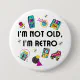 nostalgic retro neon color 80s memorabilia button | Zazzle