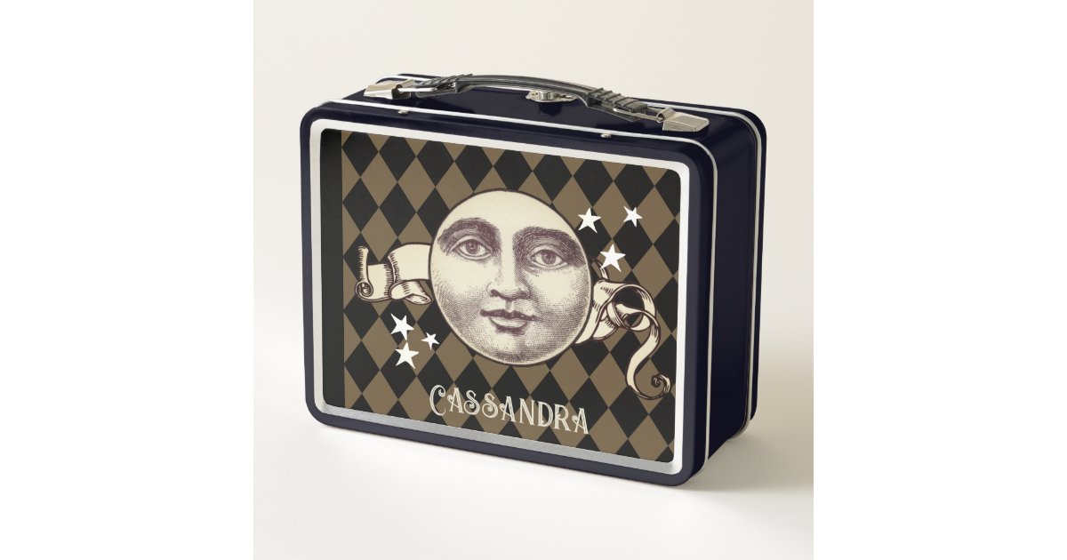 Nostalgic Vintage Steampunk Fantasy Metal Lunch Box | Zazzle
