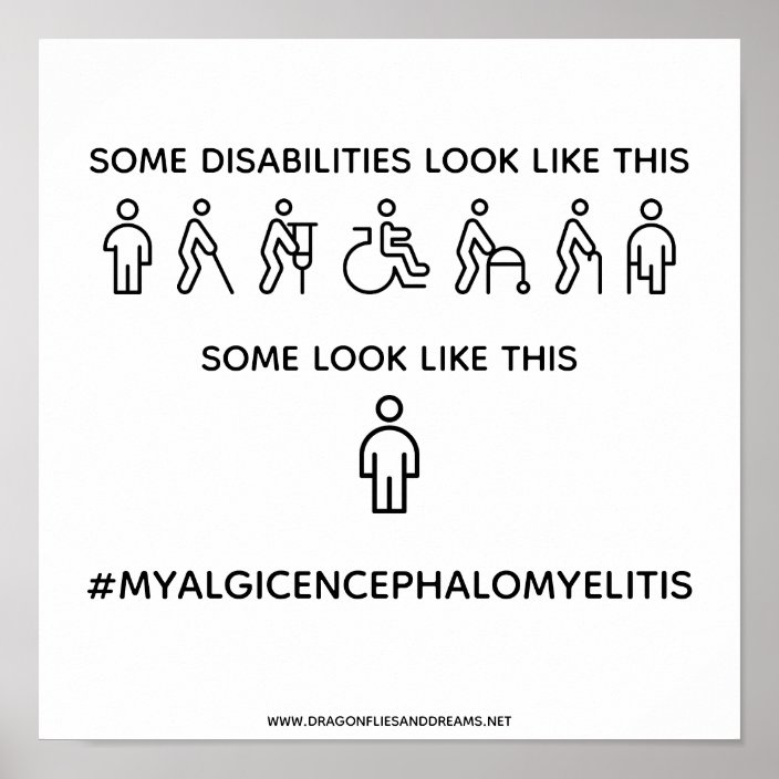 Not all disabilities are visible: Poster | Zazzle.com Not all disabilities are visible: Poster | Zazzle.com