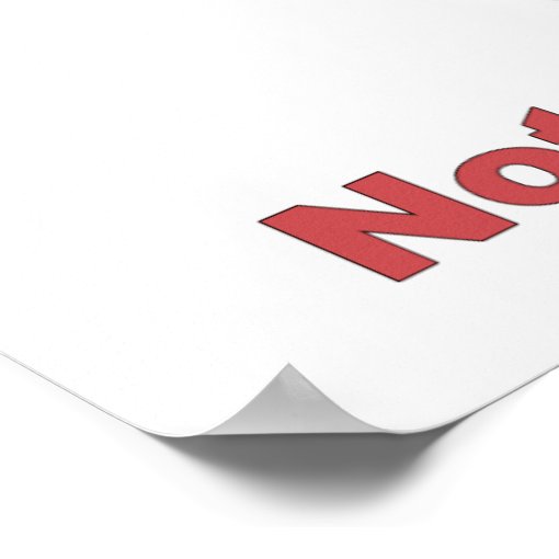 Not An Option Cricket Poster | Zazzle