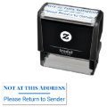 Not at this Address Please Return to Sender Self-inking Stamp | Zazzle