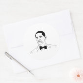 Not Bad Barack Obama Rage Face Meme Classic Round Sticker | Zazzle