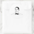 Not Bad Barack Obama Rage Face Meme Classic Round Sticker | Zazzle