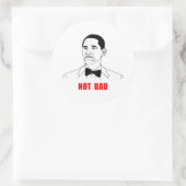 Not Bad Barack Obama Rage Face Meme Classic Round Sticker | Zazzle