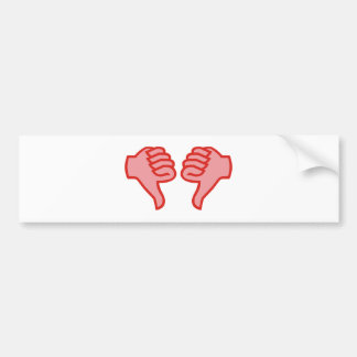 Thumbs Down Stickers | Zazzle