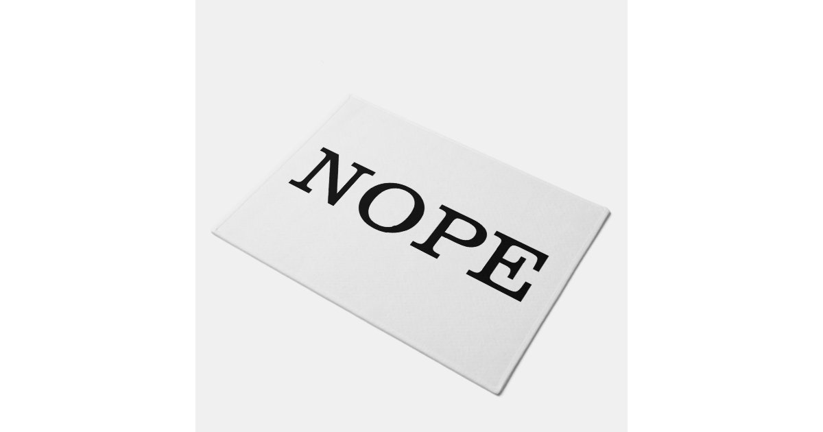 Not Welcome Mat | Zazzle