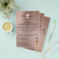 Notary Loan Agent Rose Gold Brush Metal Marketing Flyer | Zazzle
