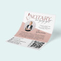 Notary Loan Signing Agent Modern Photo Flyer | Zazzle