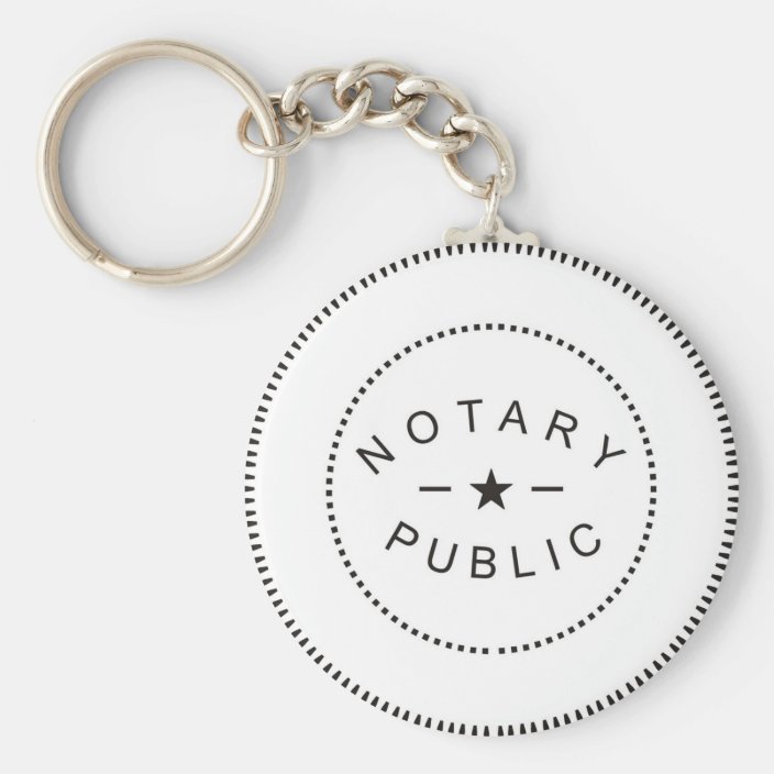 NOTARY PUBLIC ACCESSORIES KEYCHAIN | Zazzle.com