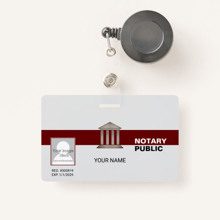 Notary Public Badge | Zazzle.com