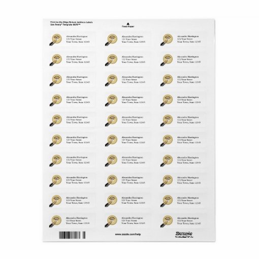 Notary Public Label | Zazzle