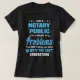 Notary Public T-Shirt | Zazzle