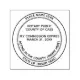 Notary Seal commission expiry state and county Self-inking Stamp | Zazzle