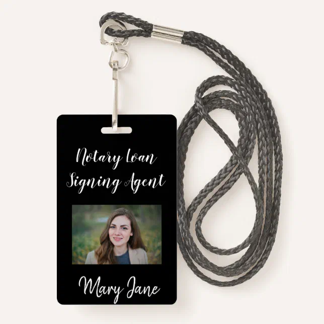 Notary Signing Agent Badge | Zazzle