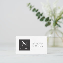 Notary Signing Agent Business Card | Zazzle