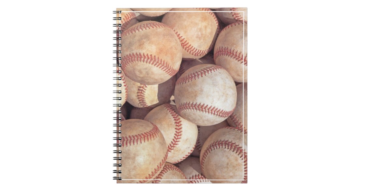 Notebook-Baseball Notebook | Zazzle