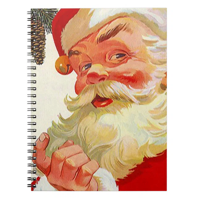 Notebook Christmas Holiday Guestbook Open House | Zazzle
