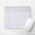 Notebook Paper Mouse Pad | Zazzle