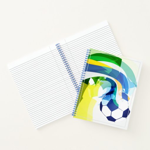 Notebook-Soccer Ball Notebook | Zazzle