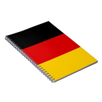 Notebook with Flag of Germany | Zazzle