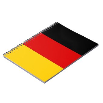 Notebook with Flag of Germany | Zazzle