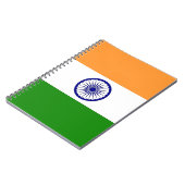 Notebook with Flag of India | Zazzle