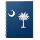 Notebook with Flag of South Carolina State | Zazzle