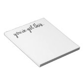 Notepad - Inspiration you've got this | Zazzle