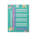 Notepad - Kids Chart Daily Teeth Brushing Fairy | Zazzle