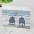Nothing is Impossible. .Ocean Fishing at the beach Wooden Box Sign | Zazzle