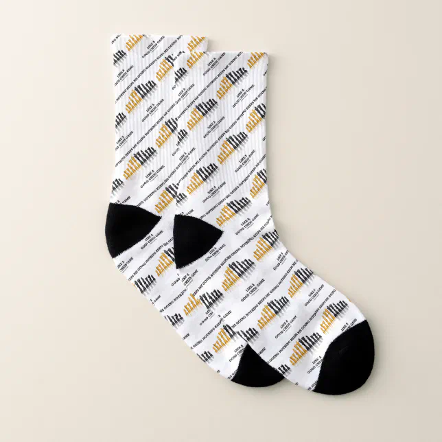 Nothing Keeps Me Going Like A Good Chess Game Socks | Zazzle