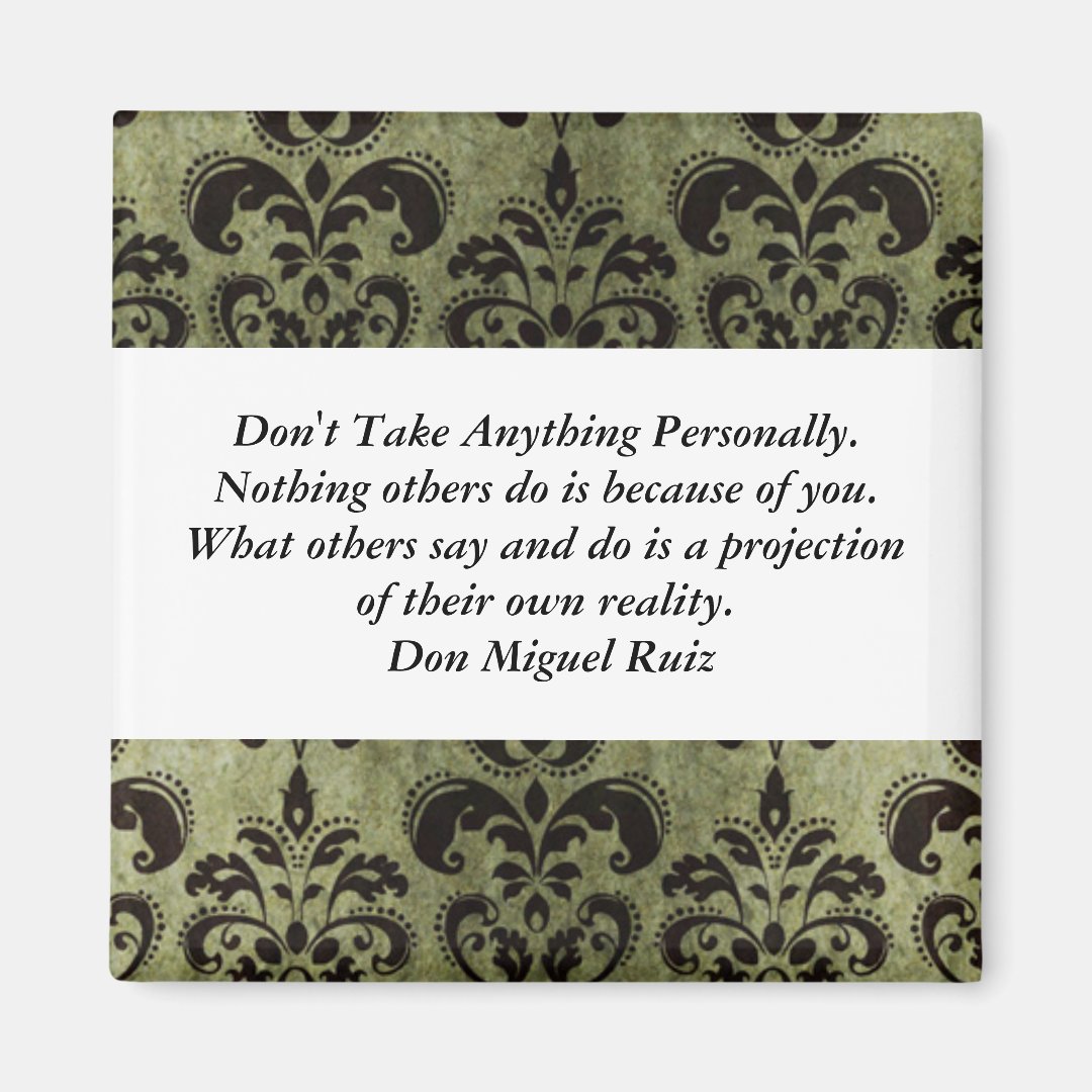 Nothing Personal Magnet | Zazzle