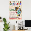 Notice To All Students Classroom Poster | Zazzle