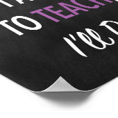 Notice To All Students Classroom Teacher Poster | Zazzle