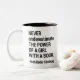 Notorious RBG Gift, Ruth Bader Ginsburg Quote Two-Tone Coffee Mug | Zazzle
