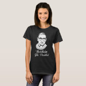 Notorious RBG - Nevertheless She Persisted T-Shirt | Zazzle
