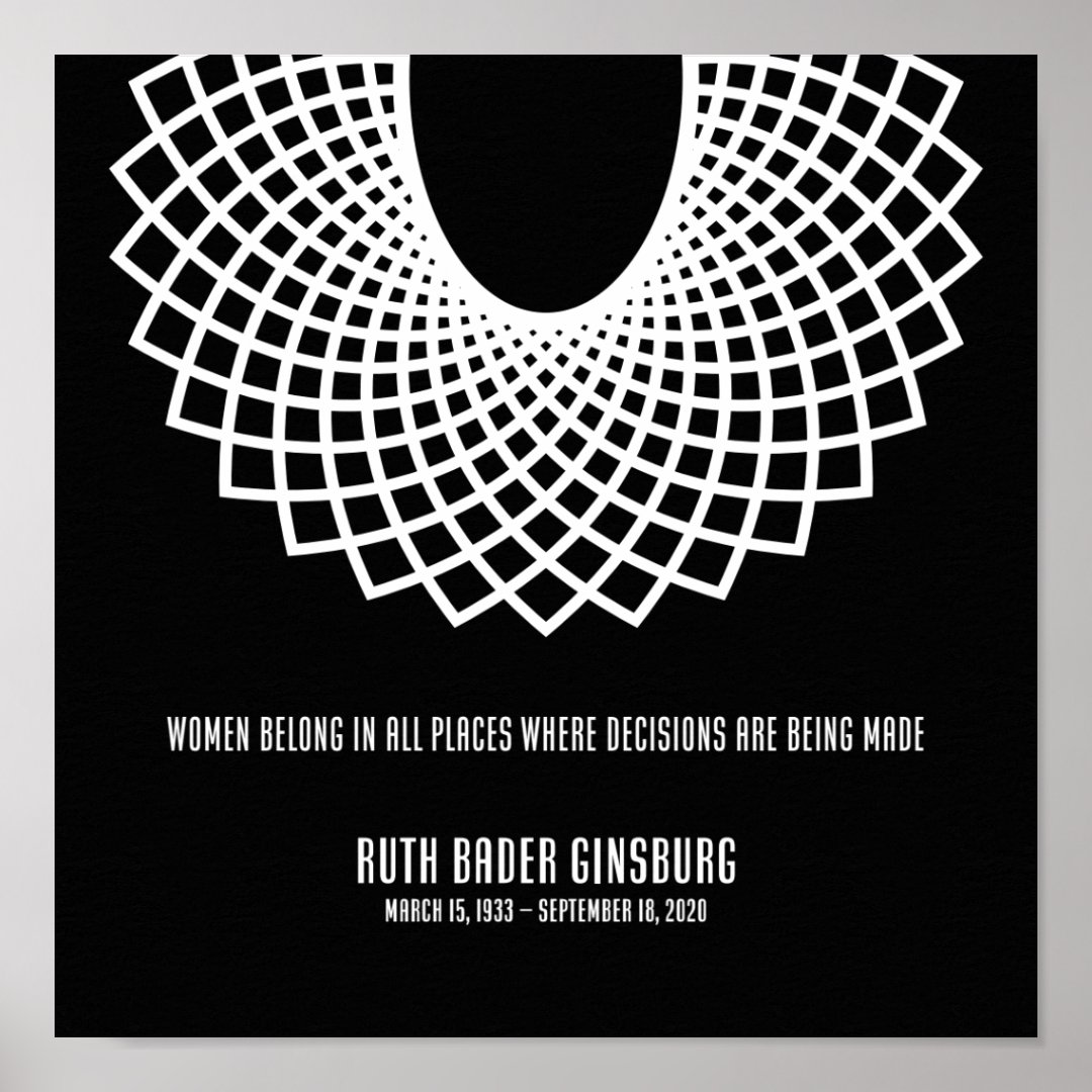 Notorious RBG Poster | Zazzle