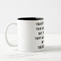 Notorious RBG Quote Two-Tone Coffee Mug | Zazzle
