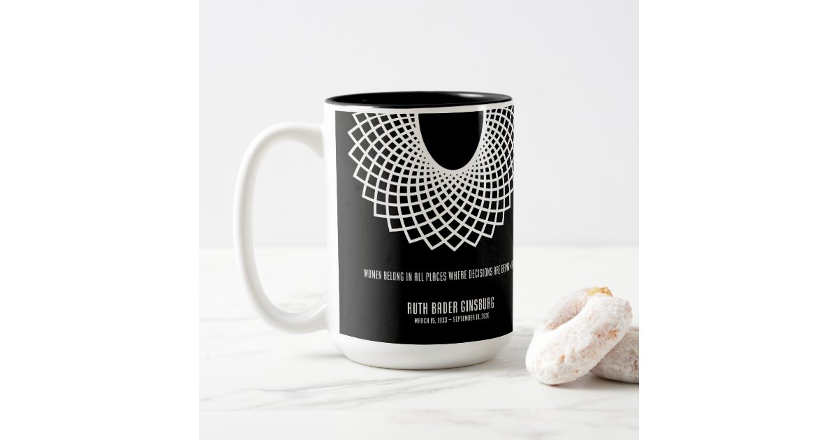 Notorious RBG Two-Tone Coffee Mug | Zazzle