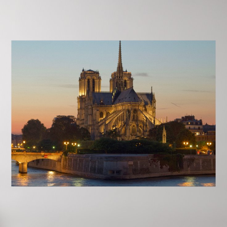 Notre Dame Cathedral Poster | Zazzle