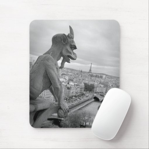 Notre Dame Gargoyle Mousepad | Zazzle