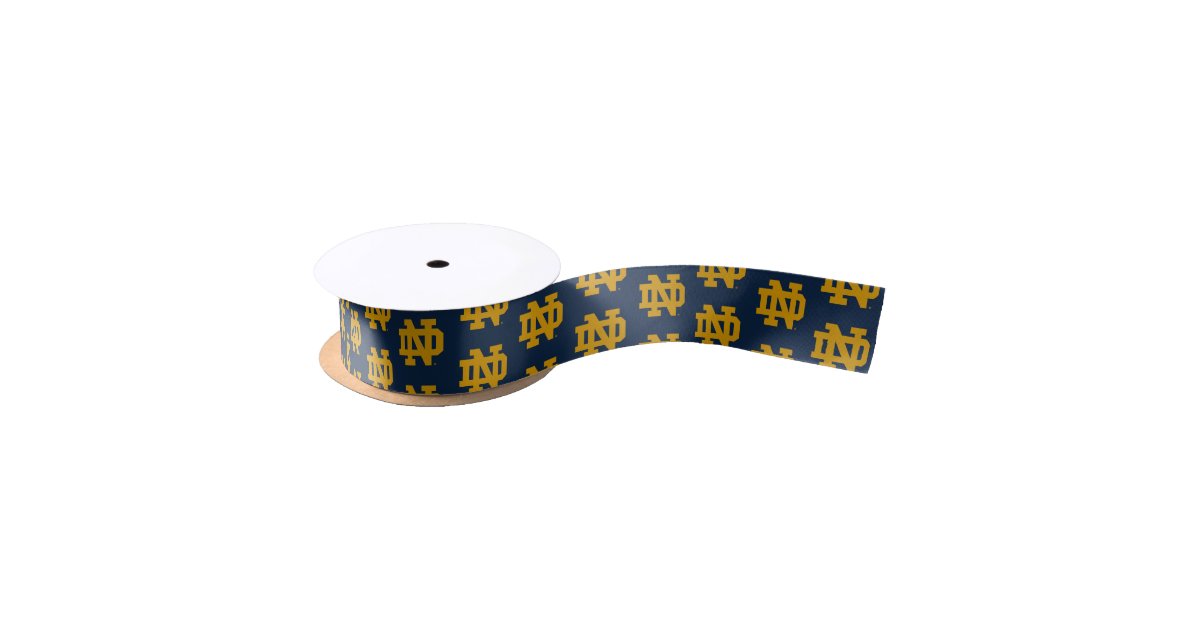 Notre Dame | Graduation Satin Ribbon | Zazzle