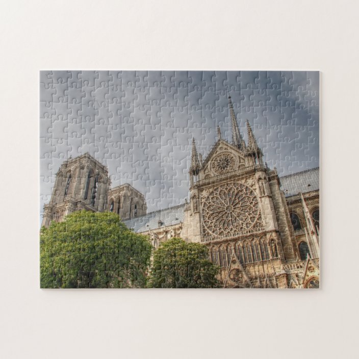 Notre Dame Jigsaw Puzzle | Zazzle.com