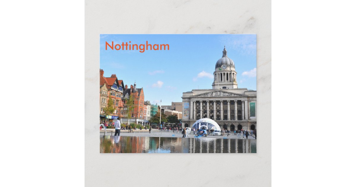 Nottingham Postcard | Zazzle